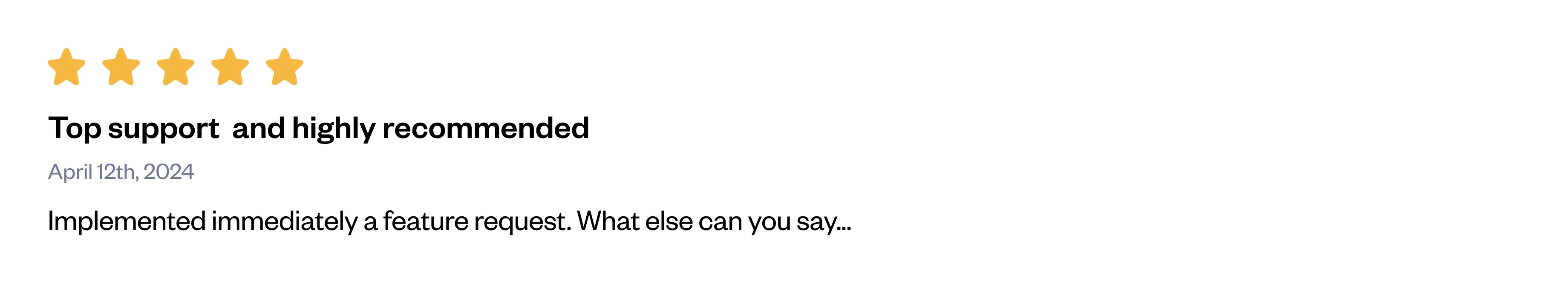 Star Rating Input Pro Plugin | Bubble